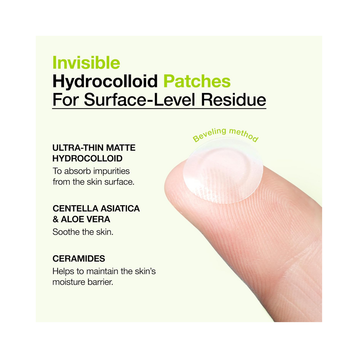ANUA Ultra-Thin Spot Cover Patch – Invisible Hydrocolloid Acne Patches ...